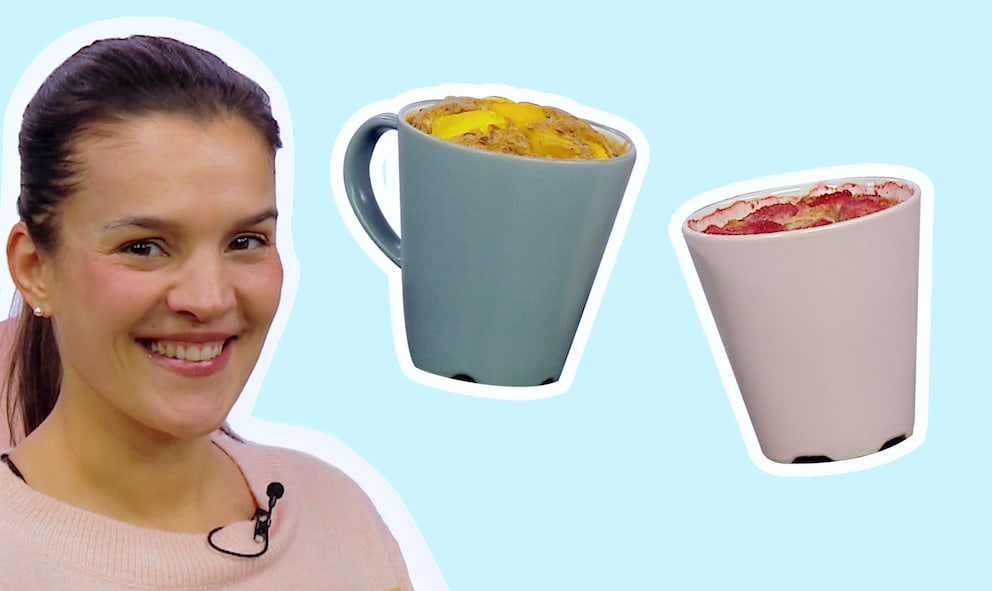 Baking with "Biggest Loser" Alexandra Gregus: Mug Cake