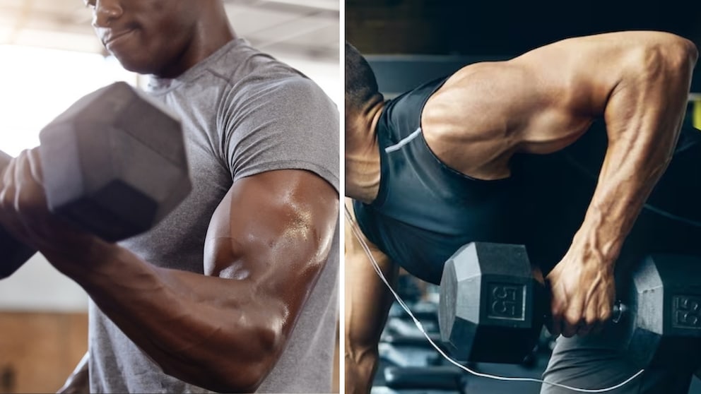Bicep Curl or Dumbbell Row? One Exercise Is More Effective