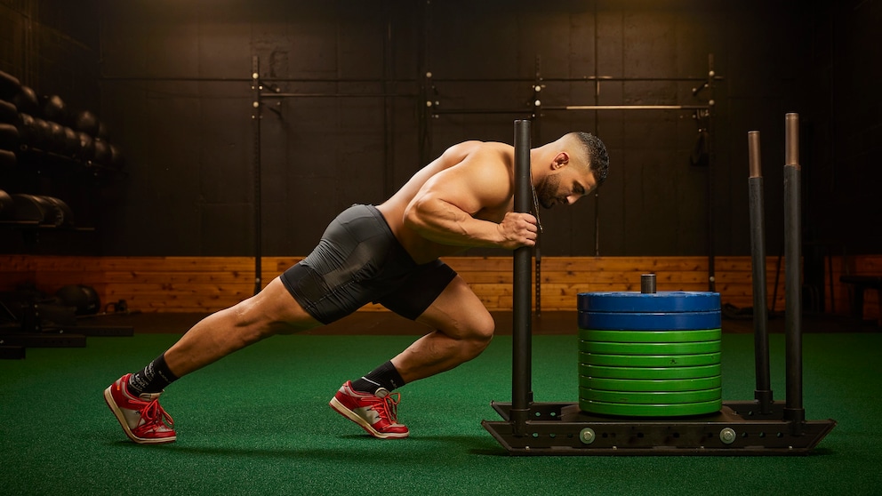 What Does Sled Pushing Offer Compared to Other Leg Workouts?