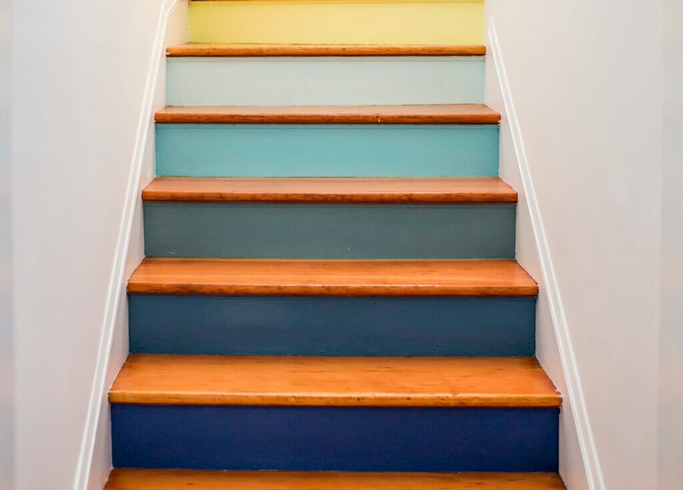 Why Colorful Staircases Are Trending Now