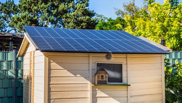 Can You Install Solar Panels on a Garden Shed?