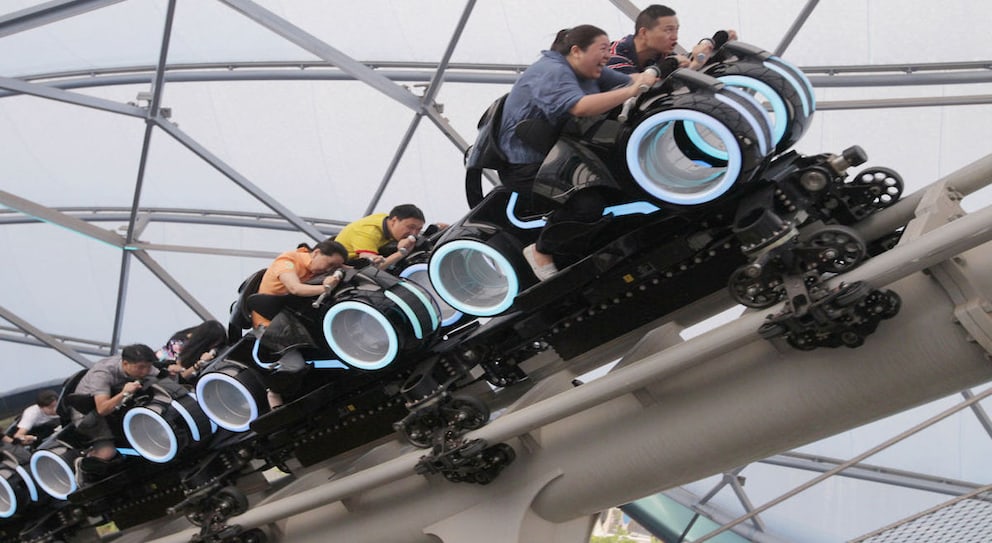 TRON Lightcycle Power Run: The "Flashiest" Roller Coaster